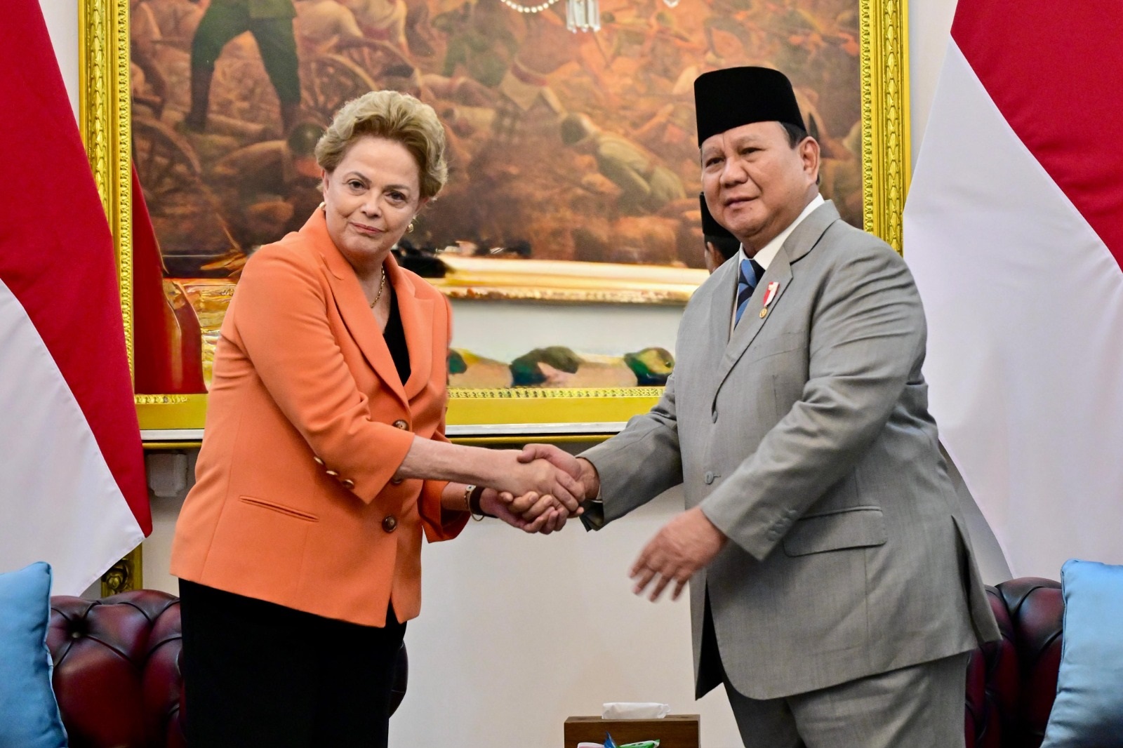 Meeting between NDB President Dilma Rousseff and President of Indonesia ...